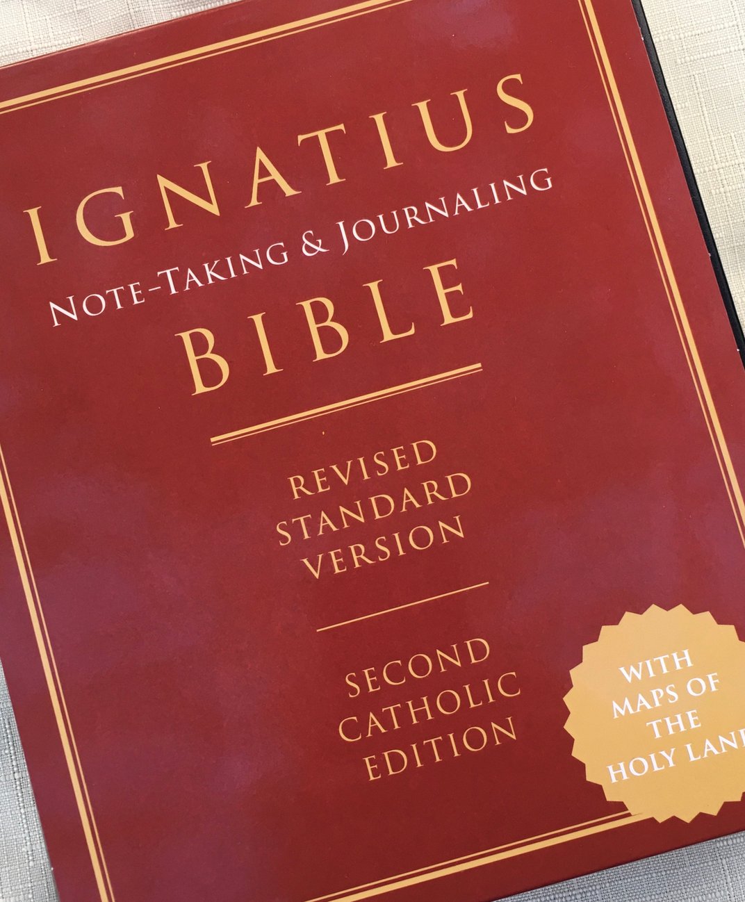 Book Notes: Ignatius Note-Taking and Journaling Bible
