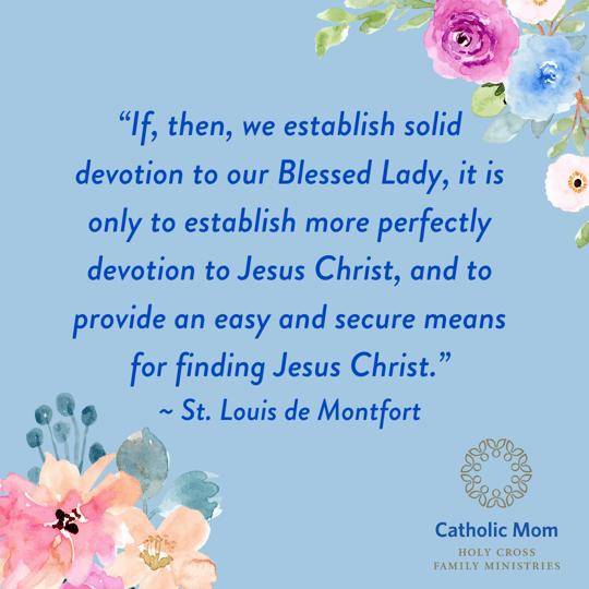 A Catholic Mom Marian Devotion: Knowledge of Mary (Days 20 – 26)
