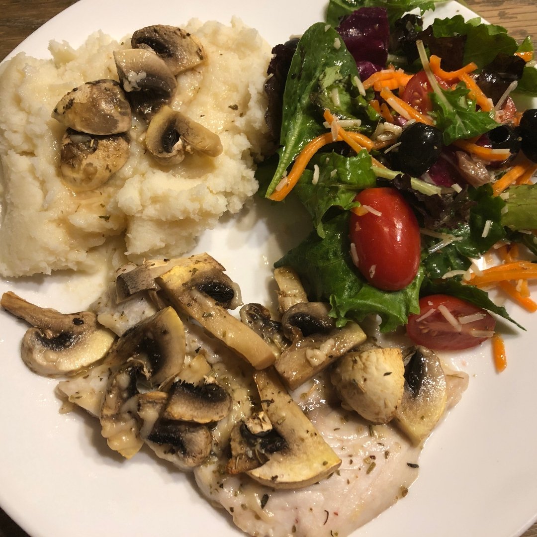 Meatless Friday: Fish and Mushroom Bake