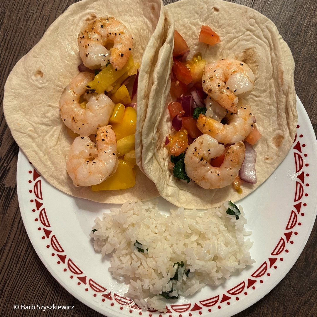 Meatless Friday: Lazy Shrimp Tacos Two Ways