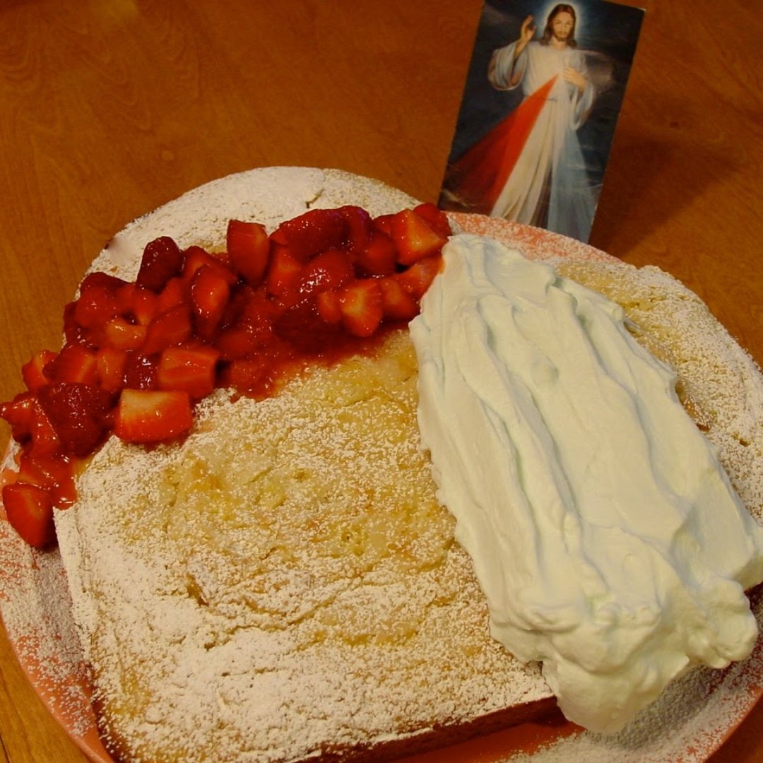 Bake a Divine Mercy Shortcake