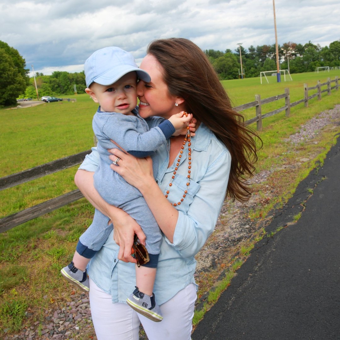 How Becoming a Mom Turned Me into a Rosary-Praying Woman