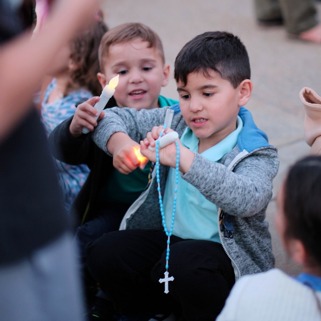 Praying the Rosary with Younger Kids