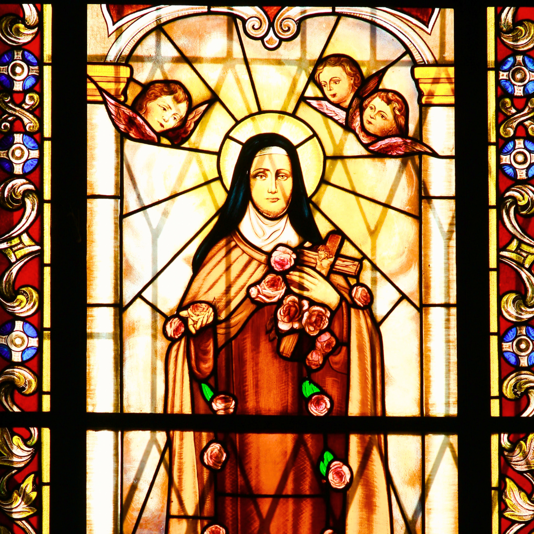 Receiving Roses from Saint Thérèse
