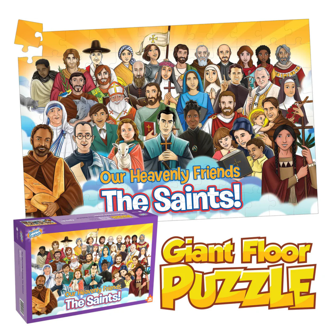 Gift Idea: The Saints! Giant Floor Puzzle