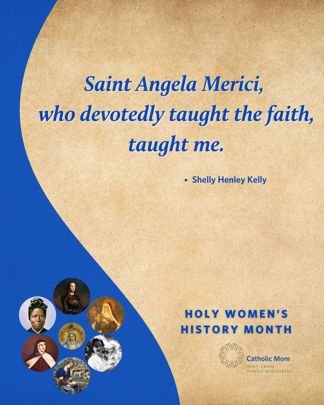 Holy Women's History Month: Saint Angela Merici