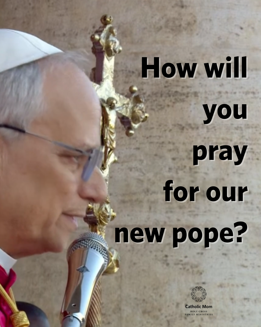 Pray for the Holy Father, Pope Leo XIV