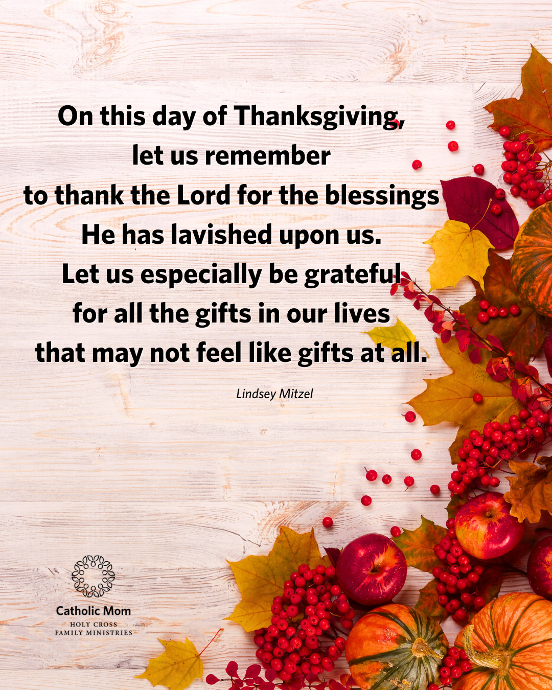 Choosing Thanksgiving When It’s Hard