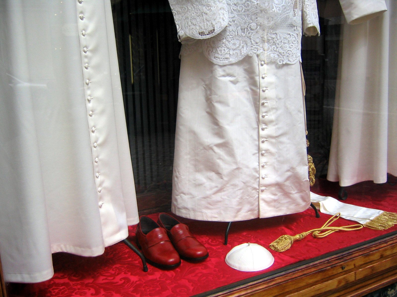 The Pope's Red Shoes