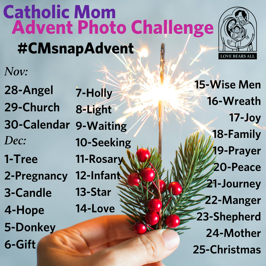 #CMsnapAdvent: the Catholic Mom Advent Photo Challenge