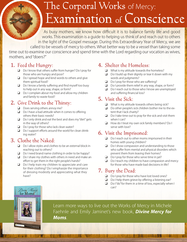 Free Lenten Resources on the Works of Mercy