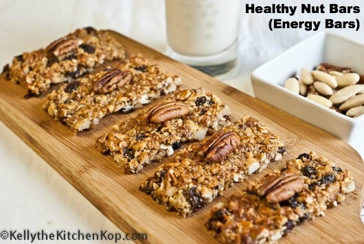Healthy Nut Bar Recipe — Energy Bars