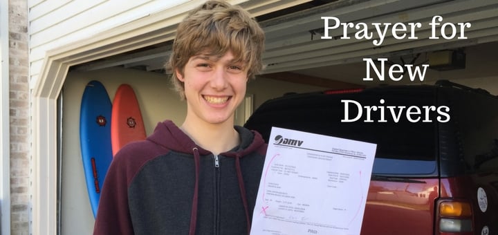 Prayer for a New Driver in the House