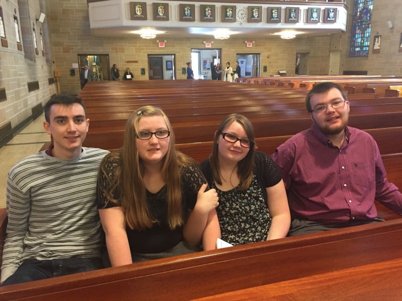 If it's the 10:00 AM Mass it must be St. Joan's