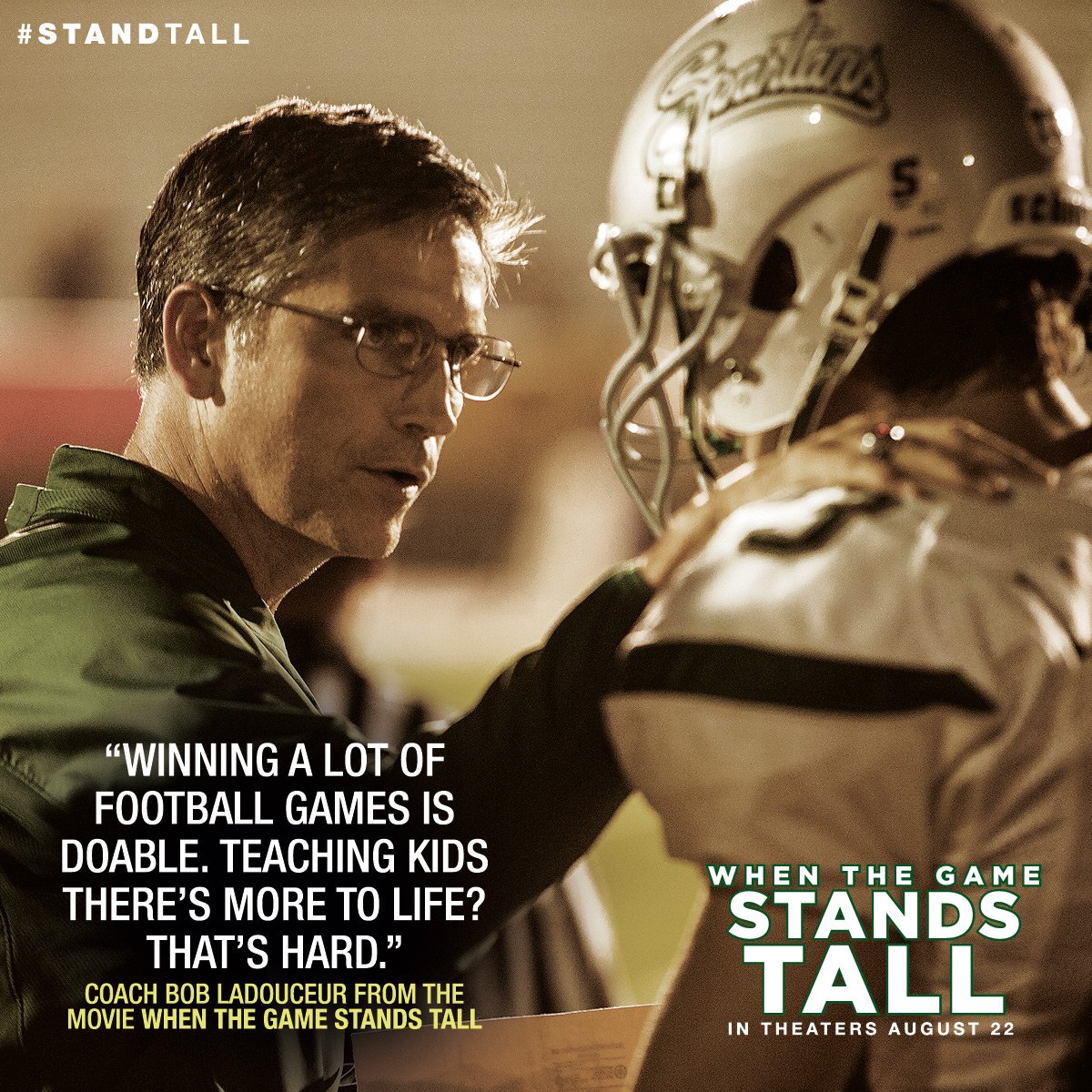 See "When The Game Stands Tall" and Redefine "Winning"