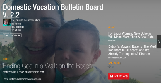 Flipboard: A Visual Feed Organizer