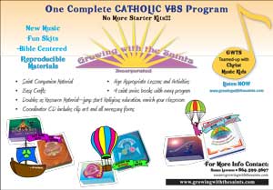 Catholic Vacation Bible School Spotlight - Growing with the Saints