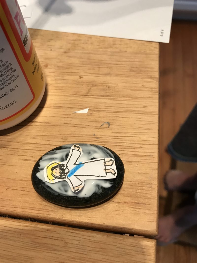 Telling the Easter story with Resurrection Story Stones